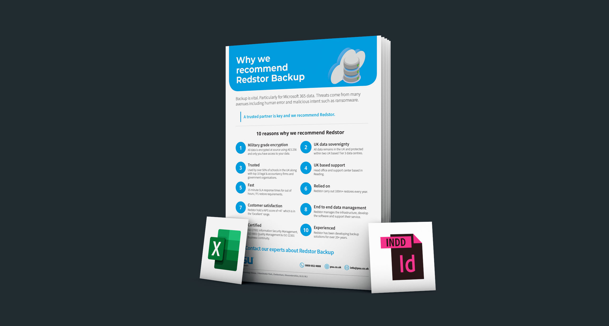 Automation of print documents, including case studies, pricing, and product datasheets.