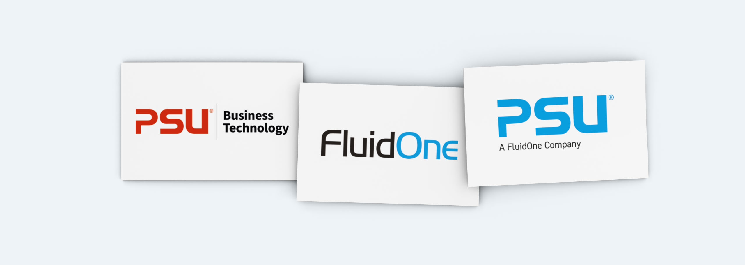 Efficient rebranding of website & collateral from PSU to FluidOne.